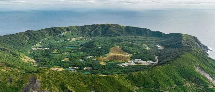 Aogashima Volcano Jepang Keindahan Alam